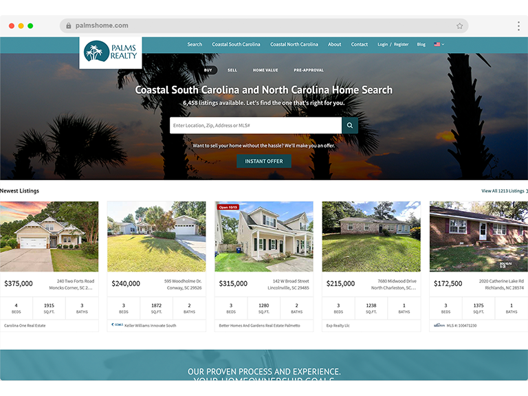 Real Estate Website for Buyer & Seller Agents | Sierra Interactive